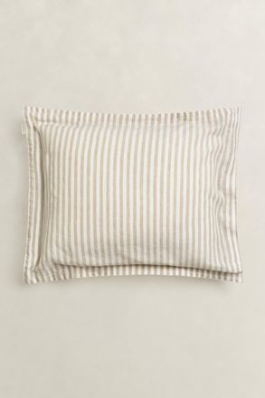 GANT Wohnaccessoires Cotton Linen Striped Kopfkissenbezug (65x100) OAT BEIGE
