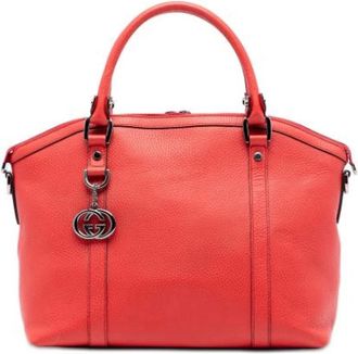 Gucci Pre-owned The Dome Handbag - Femme - Pre-owned - Rouge - Taille: ONE Size