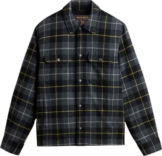 Woolrich Surchemise Alaskan matelass&eacute;e &agrave; carreaux - Homme - Vestes - Multicolore - Taille: L