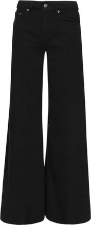 Dondup Femme, Jeans, Noir, Taille: W28 Wide Jeans