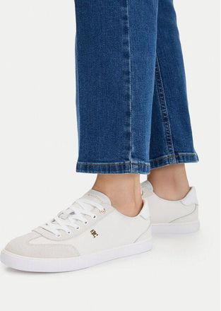 Tommy Hilfiger Sneakers Th Chic Low Vulc FW0FW09391 Creme