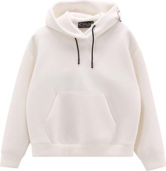 F.lli Campagnolo Kapuzenpullover WOMAN SWEAT FIX HOOD aus Polyester, Viskose und Elasthan, mit fixierter Kapuze