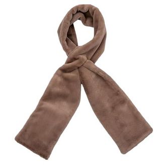 Generic &Eacute;charpe &agrave; enfiler pour femme, confortable et chaude, &eacute;charpe dhiver en fausse fourrure | Pour temps froid, rencontres, promenades, trajets, cyclisme, 