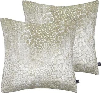 Prestigious Textiles Denkmal Twin Pack-Feder gefüllte Kissen, Polyester, Sand, 43 x 43cm, 2