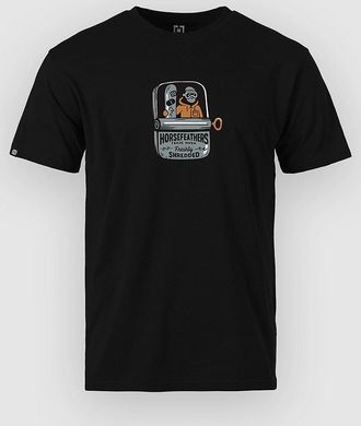 Horsefeathers Canned T-Shirt black