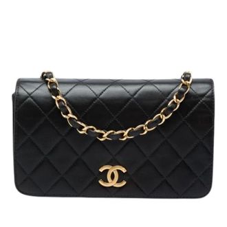 Chanel Pre-owned Vintage Quilted Crossbody Bag - Femme - Pre-owned - Noir - Taille: ONE Size