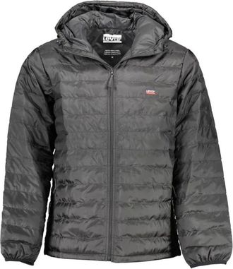Levi's Homme, Vestes, Noir, Taille: 2XL Veste &agrave; capuche en polyester