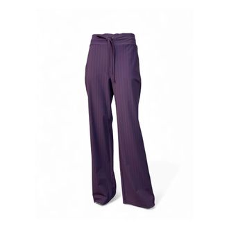 JapanTKY Japan Tky, Femme, Pantalons, Violet, Taille: 42 FR Myra Dessin Wide Pantalons