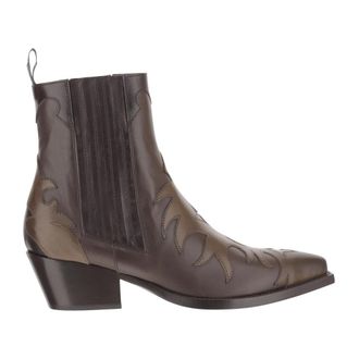 Sartore Parma Leder Stiefeletten - - Shoes - Damen - Braun - 39 1/2 EU