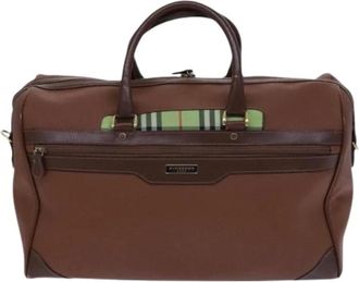 Burberry unisex, Pre-owned, Brun, Taille: ONE Size Sac Week-end Pre-owned