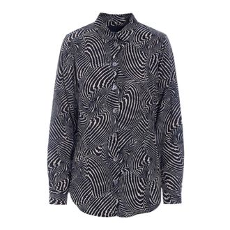 Bitte Kai Rand Zebra Shell Shirt - - Blouses & Shirts - Damen - Schwarzk - XL
