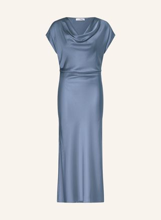 Co'Couture Cocouture Satinkleid blau