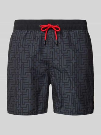 Bogner Regular Fit Badeshorts mit Tunnelzug Modell Nelson