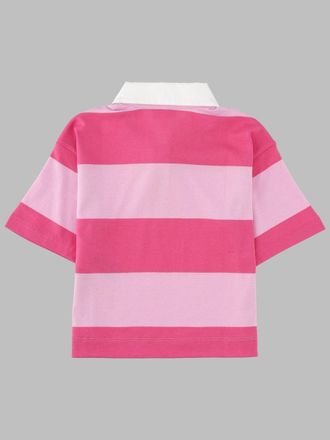 Lacoste LCG Stripe Polo - White