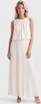 Apart Abendkleid mit Plisseerock