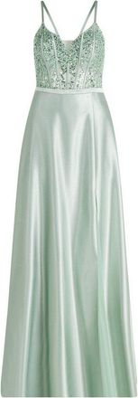 Vera Mont Abendkleid Damen mit Stickerei Glitzersteine