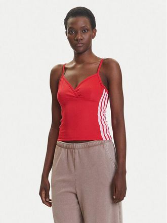 adidas Top Seasonal Essentials 3-Stripes JM1910 Rot Slim Fit