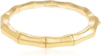 AllSaints Femme, Accessoires, Jaune, Taille: ONE Size Bracelet With Engraved Logo
