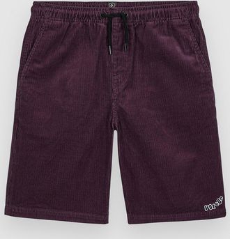 Volcom Outer Spaced Ew Cord Kids Shorts pistol punch
