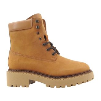 Frau Schn&uuml;rstiefel - - Shoes - Damen - Braun - 39 EU