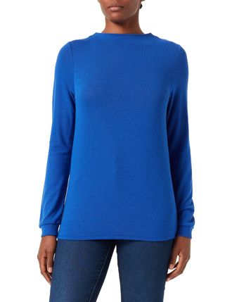 Street One Damen Lena T Shirt, Eminent Blue, 42 EU