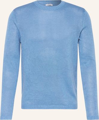 Paul Paul Leinenpullover blau
