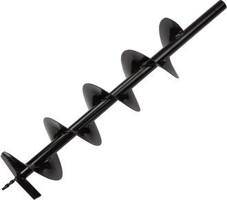 Dema Dema - Erdbohrer Ersatzbohrer f&uuml;r Elektro-Erdbohrer 1200 Watt 150 mm Pfahlbohrer