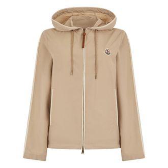 Moncler Sarracenia Kapuzenjacke - - Sweatshirts & Hoodies - Damen - Beige - L
