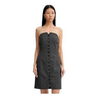 Sams&oslash;e & Sams&oslash;e Short Kleider - - Dresses - Damen - Grau - M