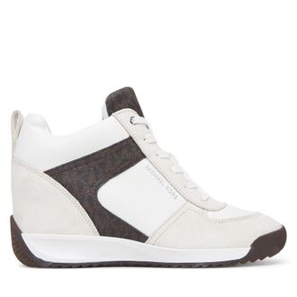 Michael Kors Sneakers MICHAEL Michael Kors Nikko S2 Wedge Trainer 43F6NKFS4S Wei&szlig;