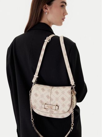 Guess Handtasche Carrie Logo HWGP98 98200 &Eacute;cru