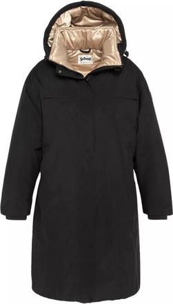 Schott NYC Damen Aspenw Jacke, Schwarz, 36