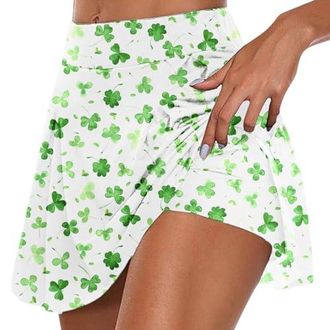 Generic Jupe Longue D Hiver Simili Taille Élastiquée Elastique Transparente Strass Culottes Gainante Intégrée Steampunk Colorée Ciel Dessus sur Elegante Cockt