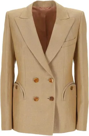 Blaz&eacute; Milano Femme, Vestes, Brun, Taille: 40 FR Jacket