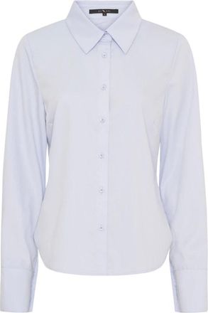 BTF-CPH Btfcph, Femme, Blouses et Chemises, Bleu, Taille: 38 FR Chemise en bambou