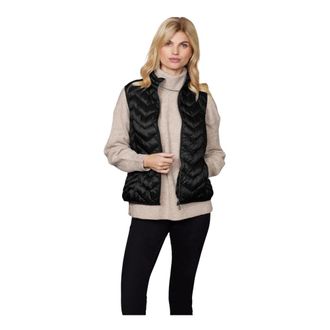 Junge Louise Daunenweste - - Jackets - Damen - Schwarzk - L