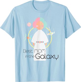 Star Wars Princess Leia Best Mom in the Galaxy T-Shirt T-Shirt