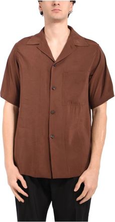 Hev&ograve; Homme, Chemises, Brun, Taille: XL Novolic Shirt