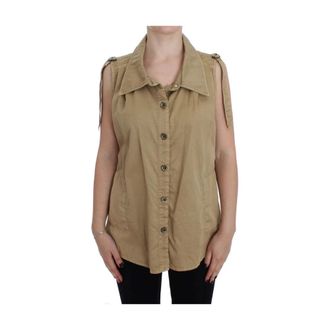 Plein Sud Damen, Oberteile, Beige, SGr&ouml;&szlig;e