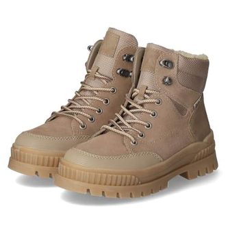 Rieker Bottes &agrave; lacets W2176 pour femme - Beige - 38 EU, beige, 38 EU