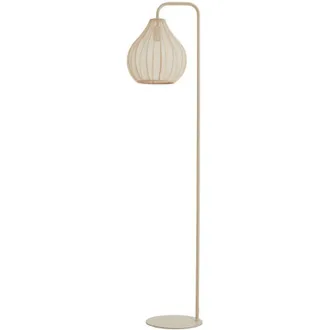 Light & Living Light&living - lampadaire - Elati - beige - m&eacute;tal textile