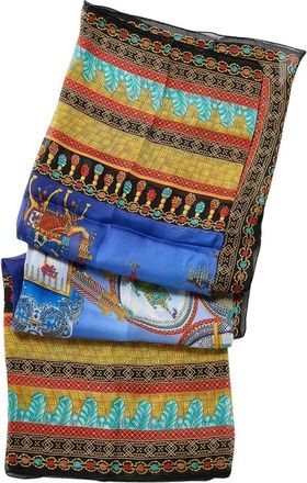 Versace Femme, Accessoires, Multicolore, Taille: ONE Size &Eacute;tole en soie imprim&eacute;e