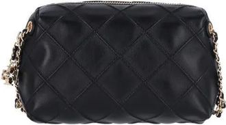 Tory Burch Tory Burch Hobo Bags - Fleming Shoulder Bag, In Black Lambskin - Gr. unisize - in Schwarz - f&uuml;r Damen