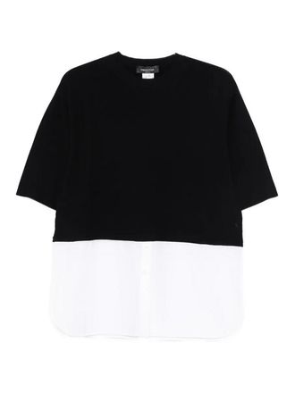 Fabiana Filippi Pull Col Rond - Bleu