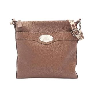 Fendi Pre-owned Selleria Leder Schultertasche - - Pre-owned - Damen - Braun - ONE SIZE