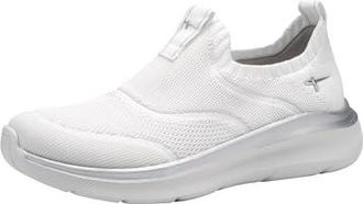 Tamaris Comfort baskets Slip On femme &agrave; enfiler vegan, White, 38 EU