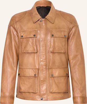 Milestone Lederjacke Msalexis braun