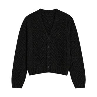 Arte Cardigan boutonn&eacute; - Homme - Pulls - Noir - Taille: S
