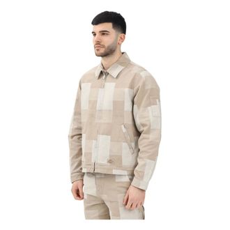 Dickies Homme, Vestes, Beige, Taille: L Veste Eisenhower Jacquard Beige Homme
