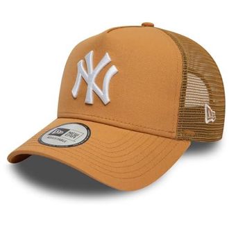 New Era A-Frame Trucker Cap - New York Yankees Camel